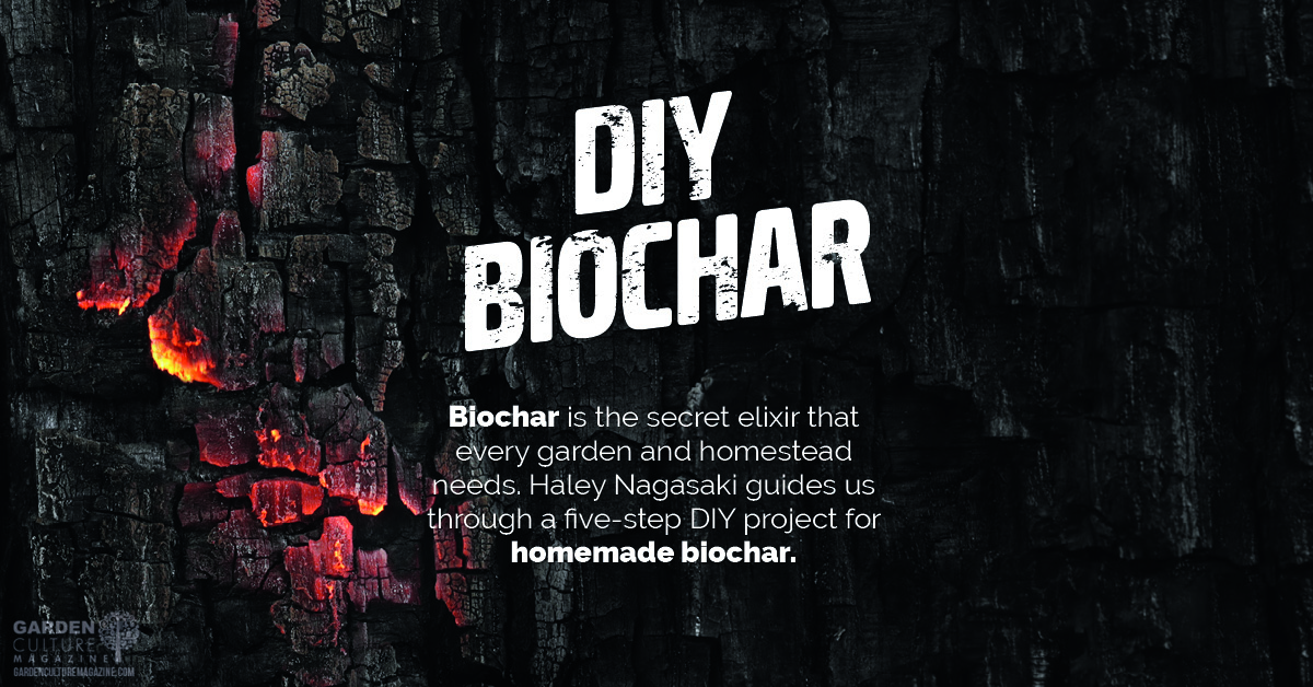 DIY Biochar for a Healthy Garden or Homestead | GCM