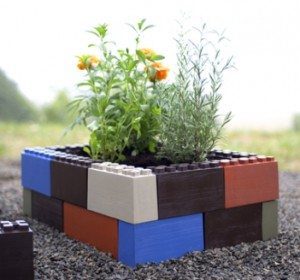 Build Your Own Planters with Legos | Garden Culture Magazine
